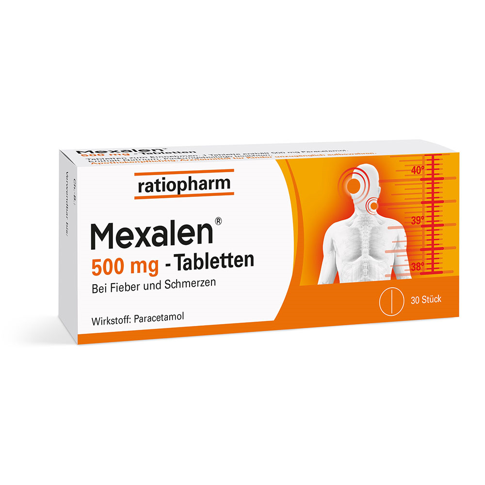 Mexalen Tabletten 500 mg - ratiopharm Arzneimittel Vertriebs-GmbH