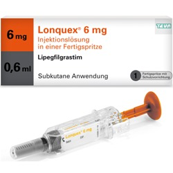 Lonquex 6mg Injektionslösung in einer Fertigspritze